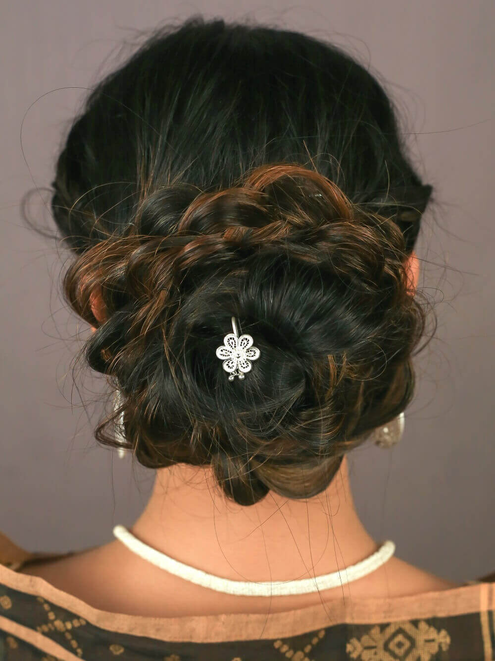 Silver Hair pin online for women | Silverlinings | Handmade Filigree