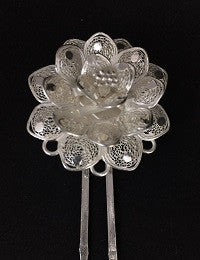 Silver hairpin online for women| Silverlinings | Handmade Filigree