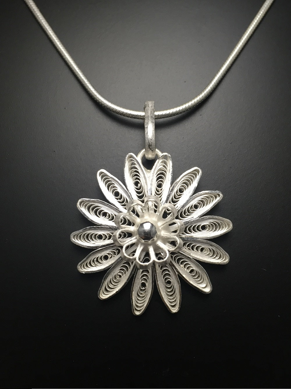Silver Pendant online for women | Silverlinings | Handmade Filigree