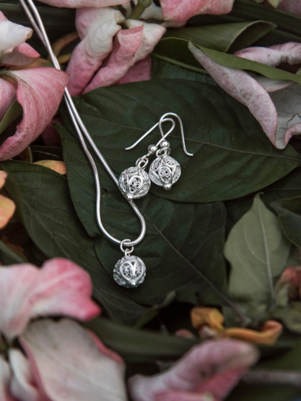 Silver Pendant online for women | Silverlinings | Handmade Filigree