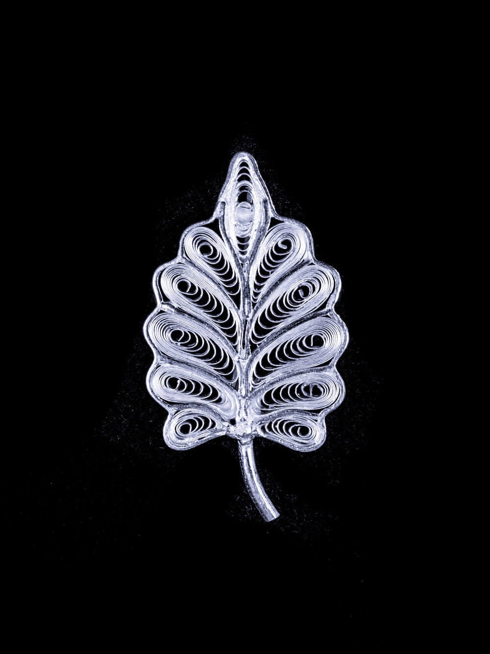 Silver brooch online for women | Silverlinings | Handmade Filigree
