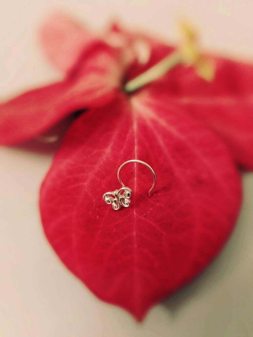 Buy Silver Nose Pins Online | Nosepins by SilverLinings – Silverlinings