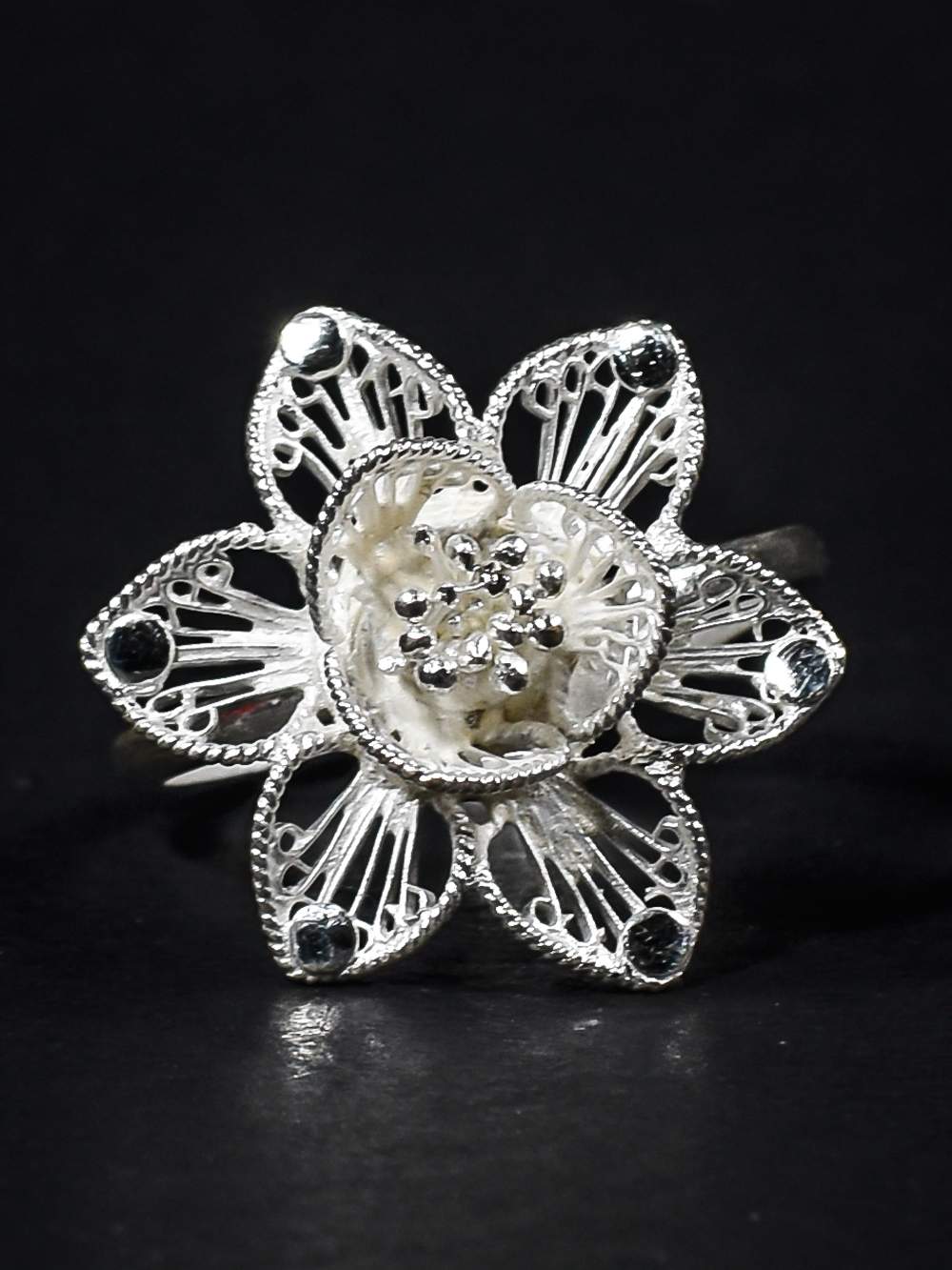 Silver rings online for women | Silverlinings | Handmade Filigree
