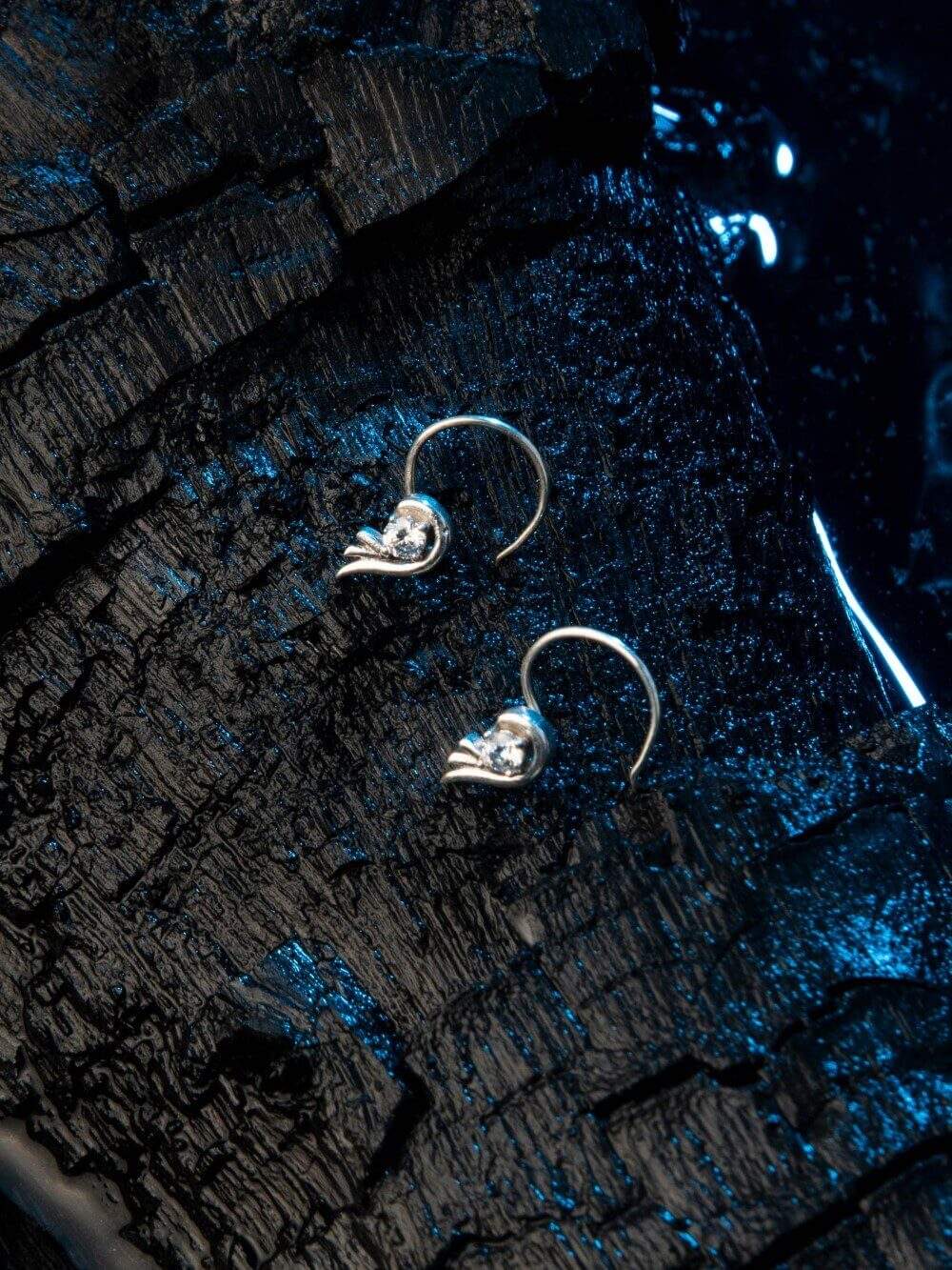 Silver Nose Pin Online | Pierced Silver Nosepins | Silver Linings ...