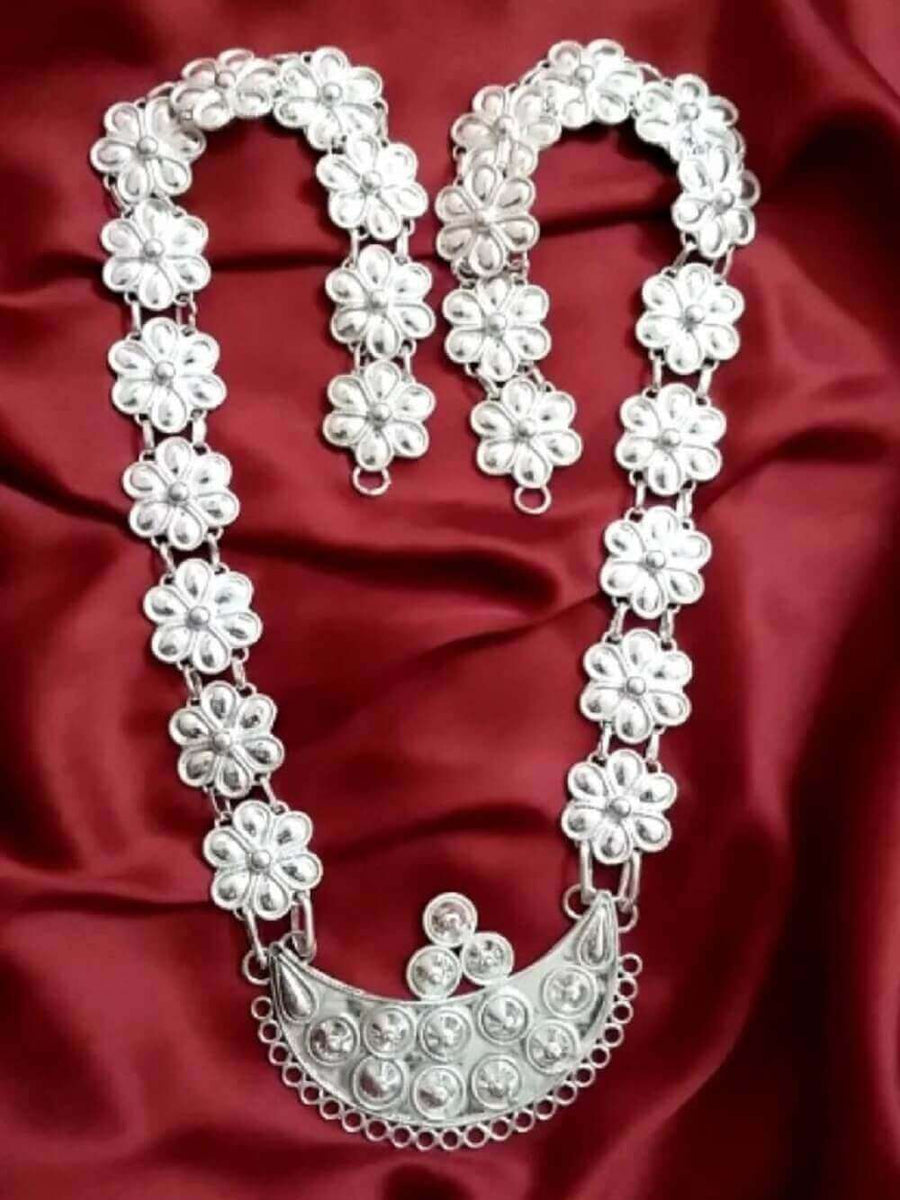 Odissi dance jewellery necklace online - Odisha Jewelry Silver Linings ...