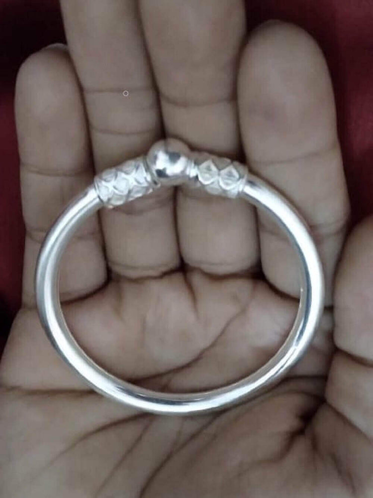 Silver Gifting Ideas For Babies | Baby Bangle, Kada, Nazaria, Anklet ...