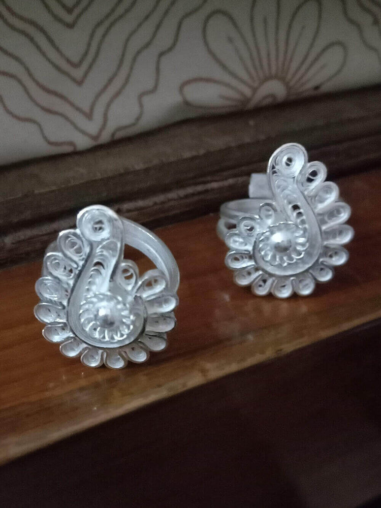 Toe Rings - Buy Indian Silver Toe Ring Designs Online for Women ...