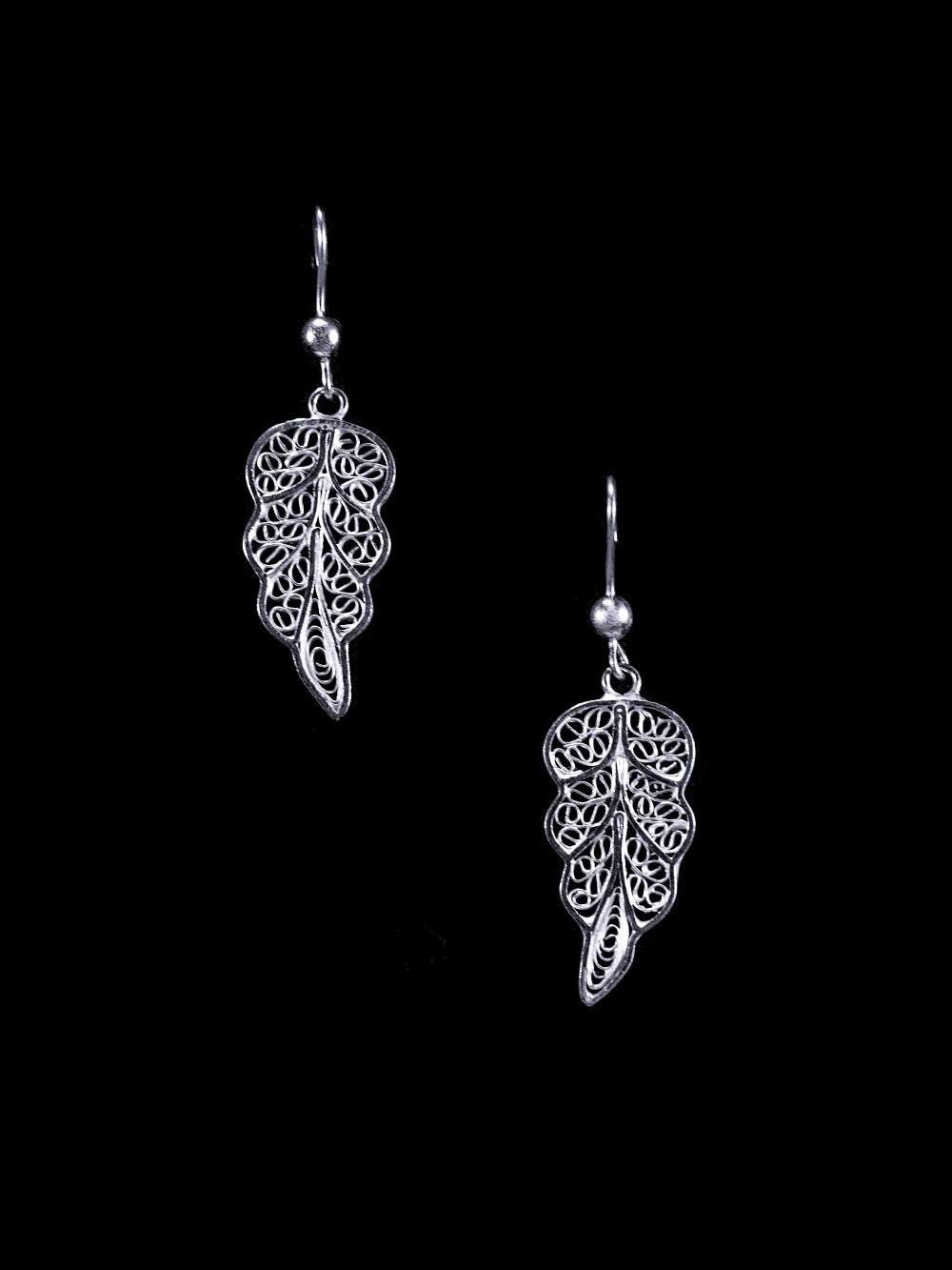 Silver Earrings online for women | Silverlinings | Handmade Filigree