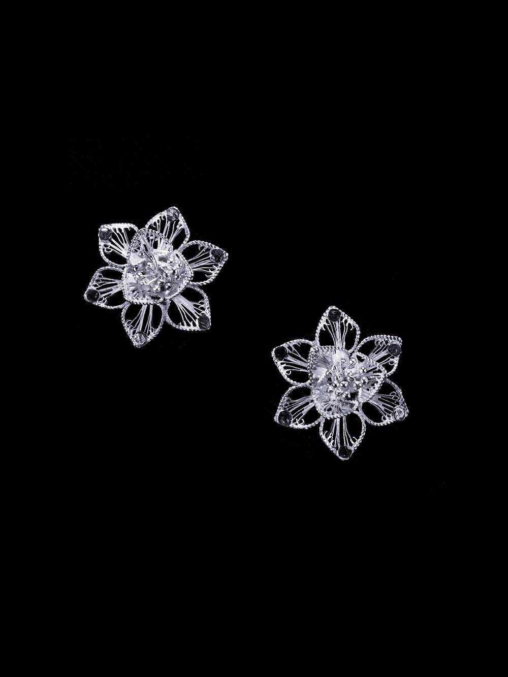 Silver Earrings Online - Cuttack Filigree Jewellery by Silver Linings ...