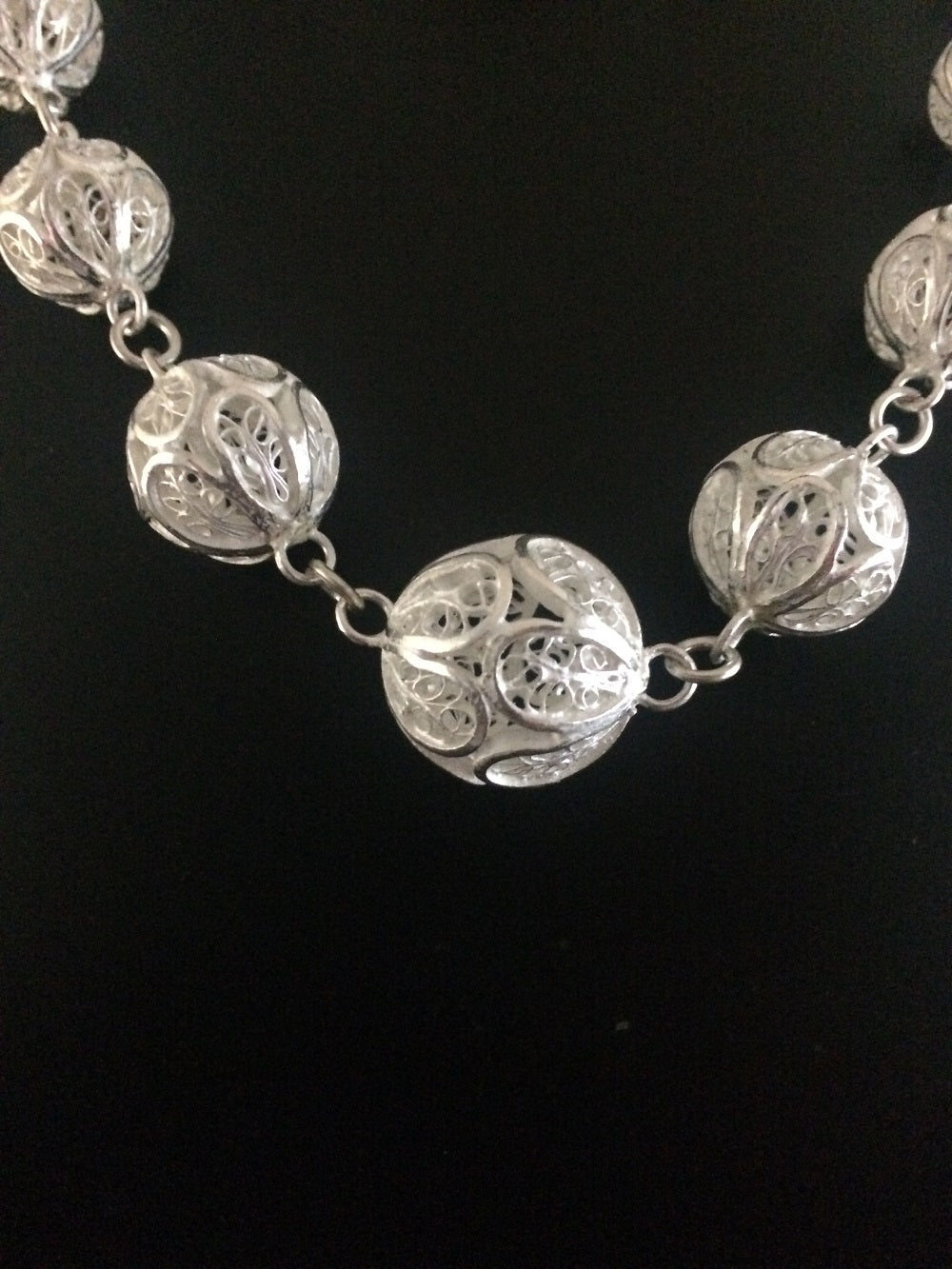Necklaces in Silver Filigree from Cuttack by SilverLinings India ...
