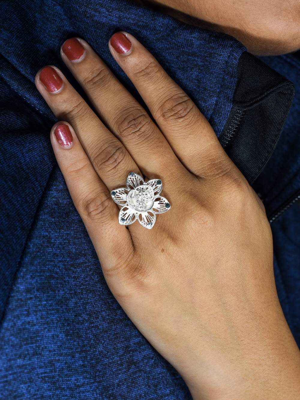 Silver Rings for Ladies by SilverLinings | Cuttack Filigree – Silverlinings