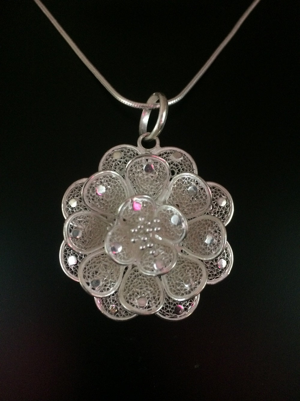 Silver Pendants online for women | Silverlinings | Handmade Filigree