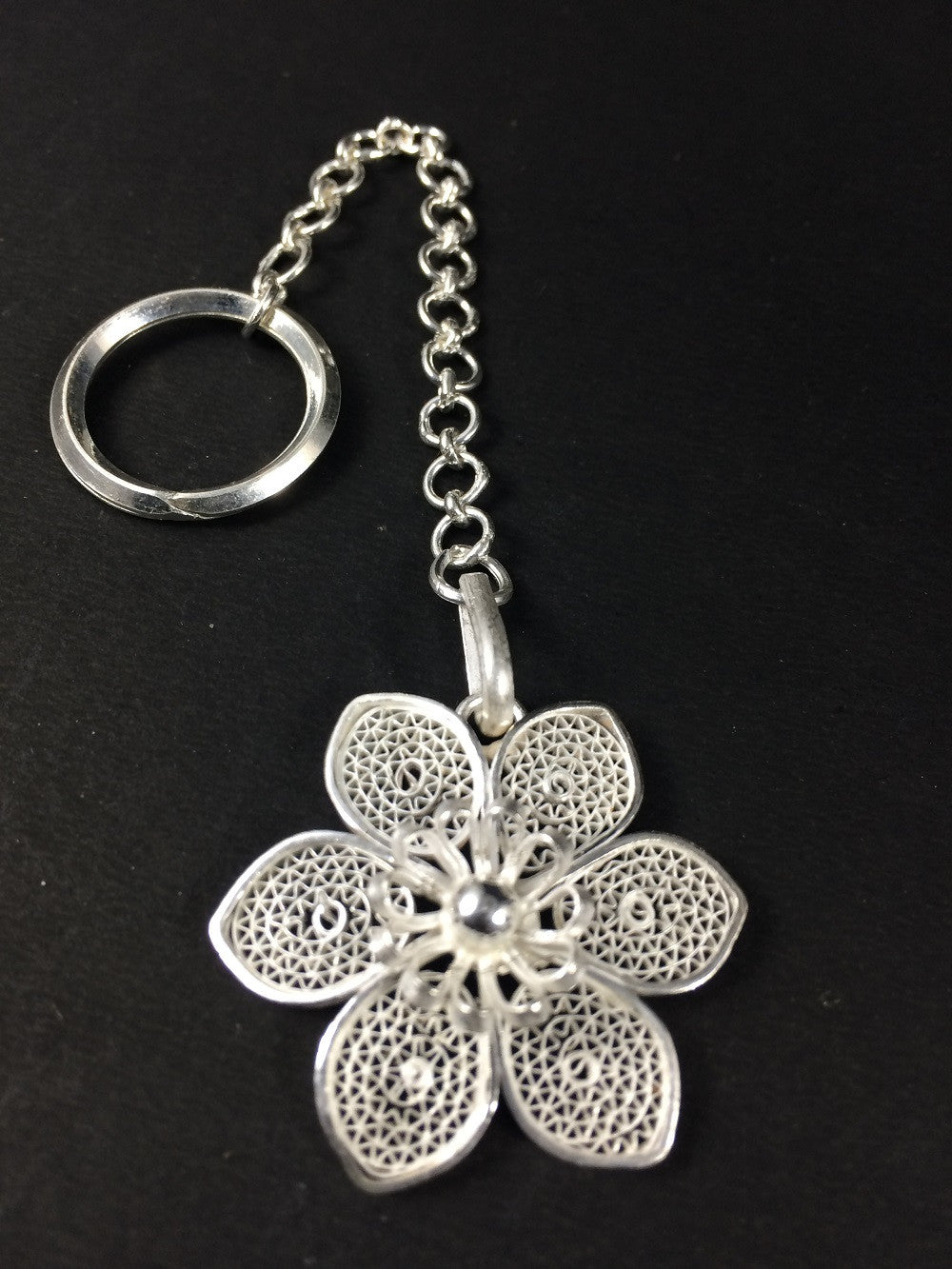 Silver Key rings online for women | Silverlinings | Hanmade