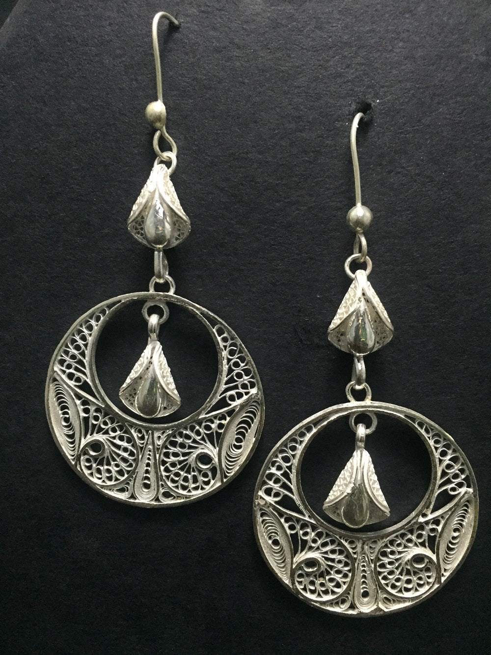 Silver Earrings online for women | Silverlinings | Handmade Filigree