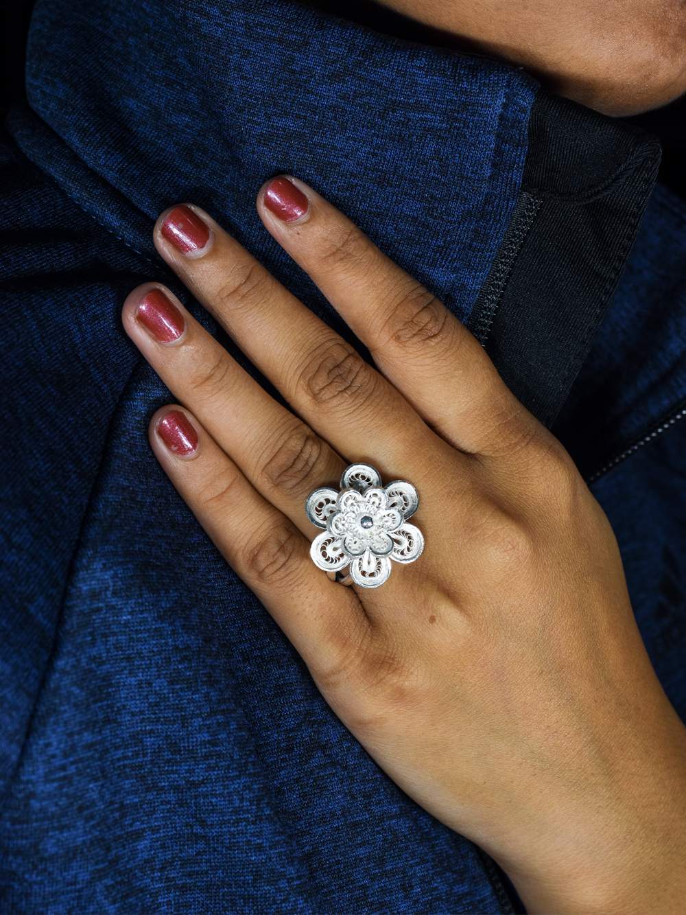 Silver Rings for Ladies by SilverLinings | Cuttack Filigree – Silverlinings