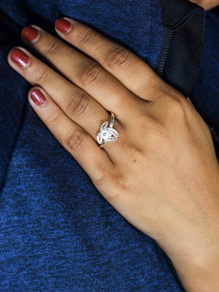 Silver Rings for Ladies by SilverLinings | Cuttack Filigree – Silverlinings