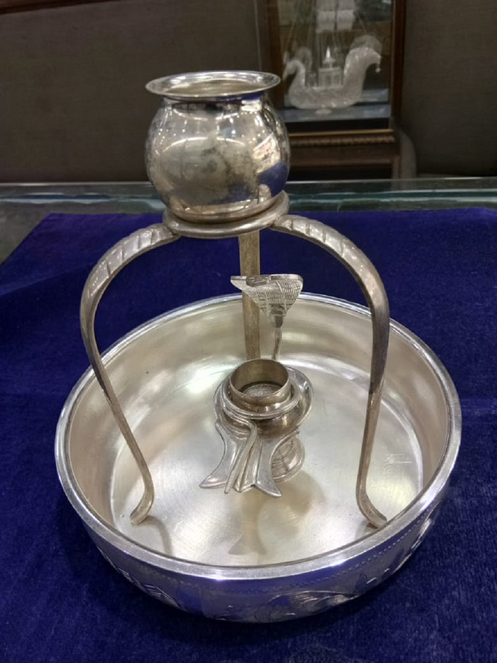 Buy Silver Shiva Linga online - Shivling for workship – Silverlinings
