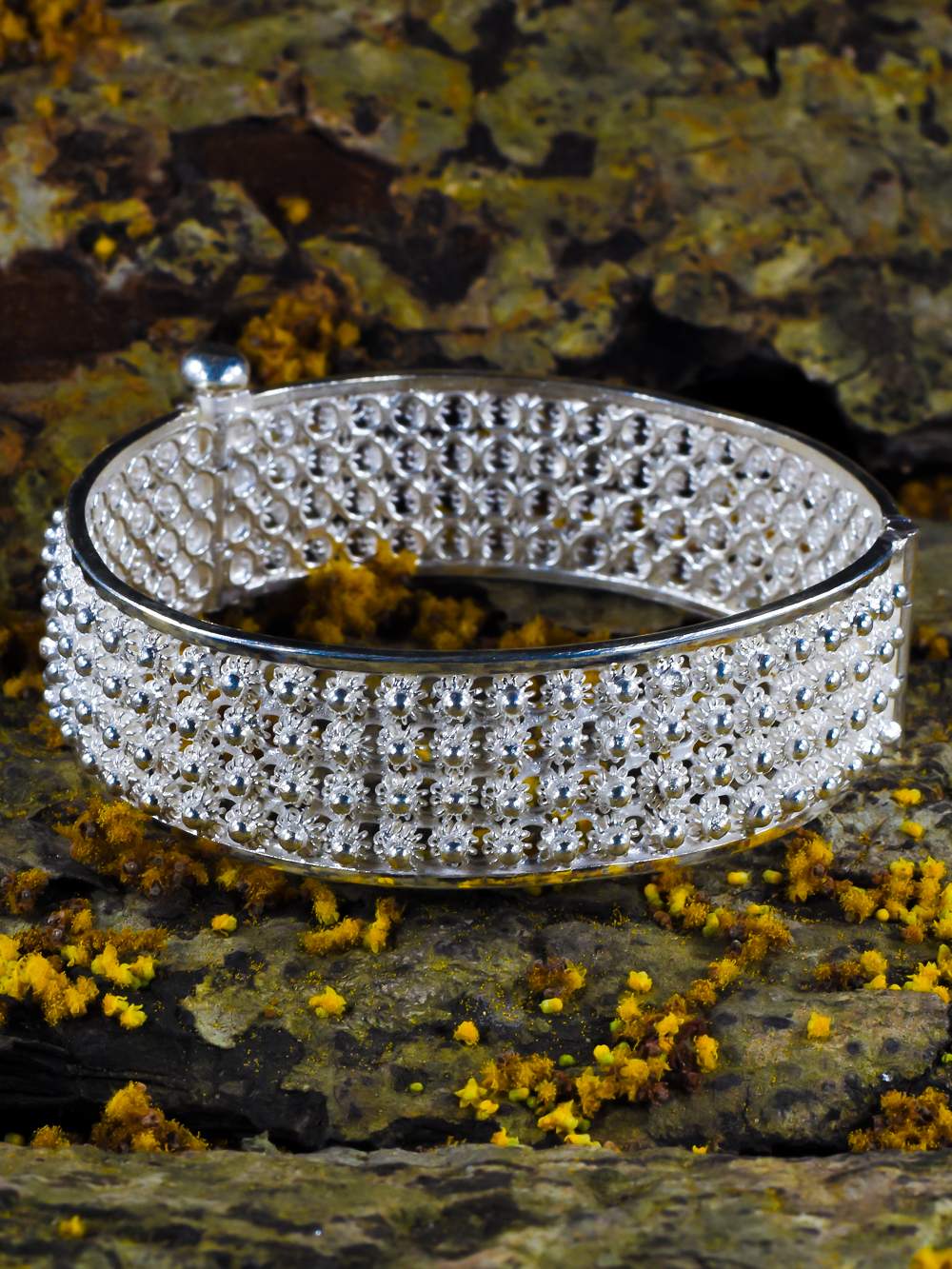 Silver Bangles online for women | Silverlinings | Handmade Filigree