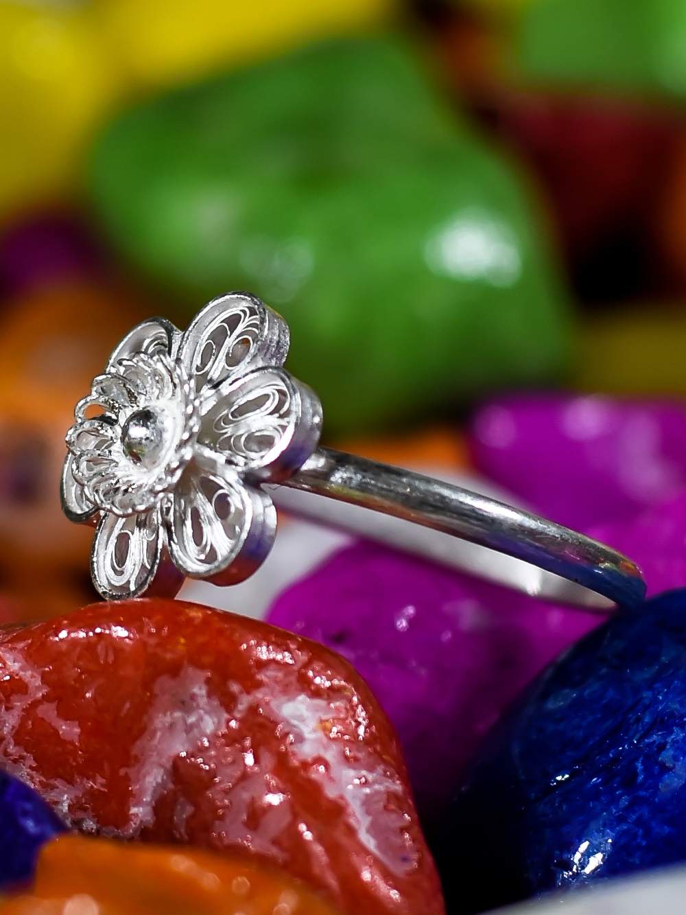 Silver Rings online for women | Silverlinings | Handmade Filigree