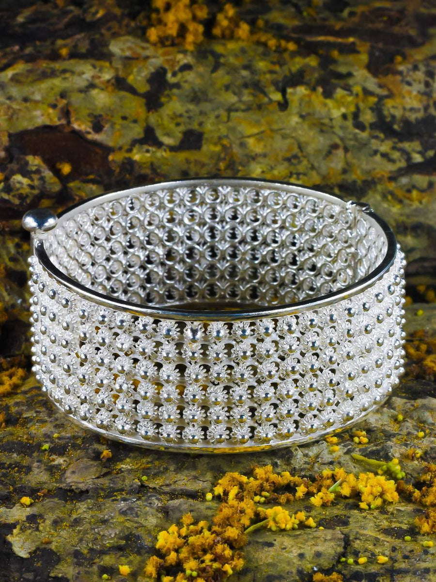 Silver Bangles online for women | Silverlinings | Hanmade Filigree