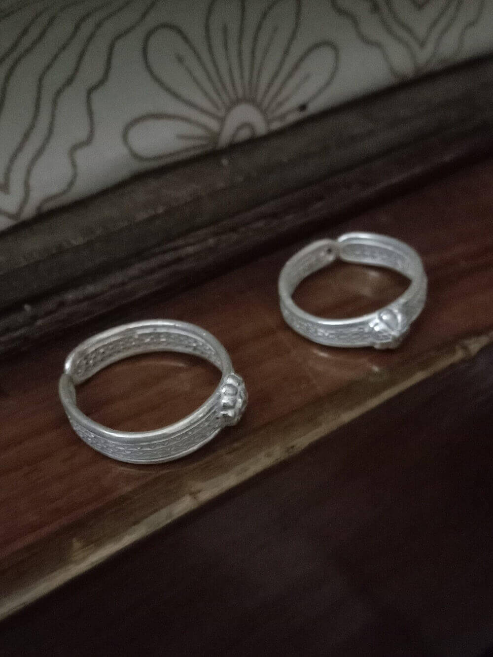 Silver toe rings online for women | Silverlinings | Handmade Filigree