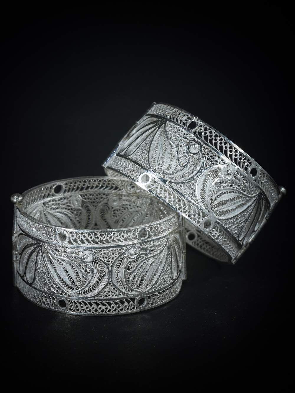 Silver Bangles online for women | Silverlinings | Handmade Filigree