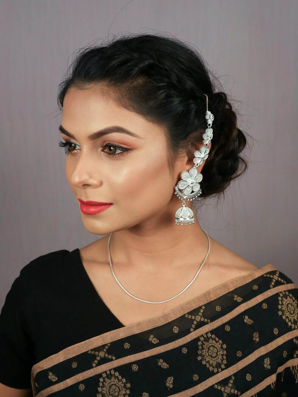 Odissi Dance costume | Silverlinings | Handmade Filigree