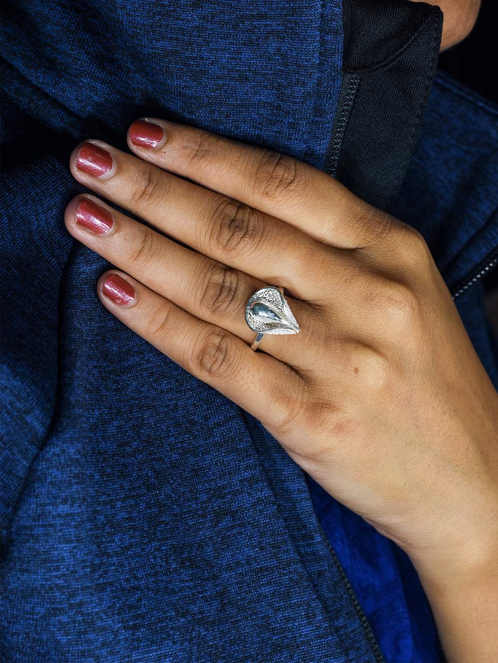 Silver Rings for Ladies by SilverLinings | Cuttack Filigree – Silverlinings