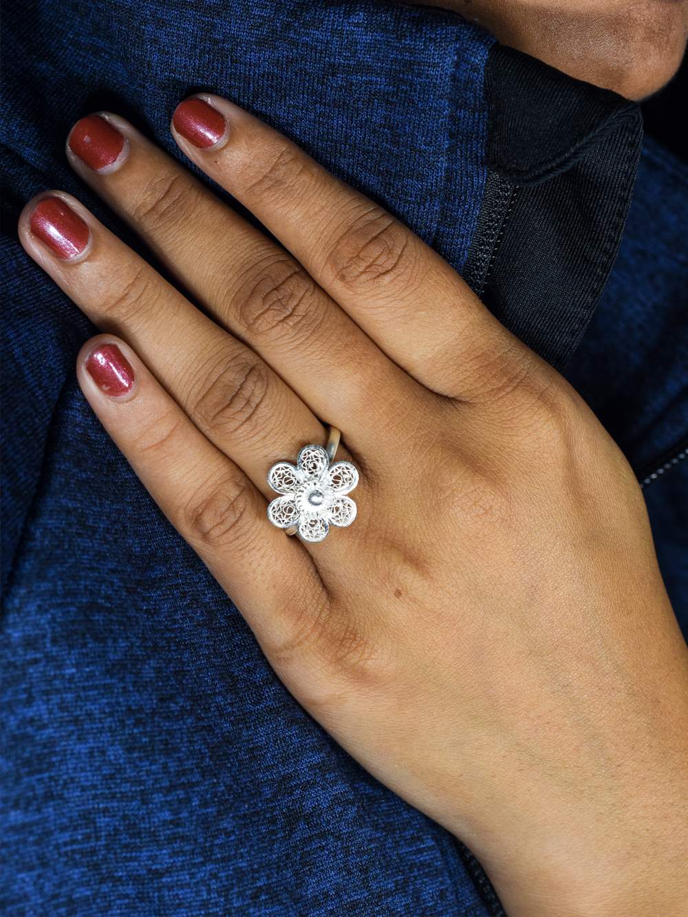 Silver Rings for Ladies by SilverLinings | Cuttack Filigree – Silverlinings